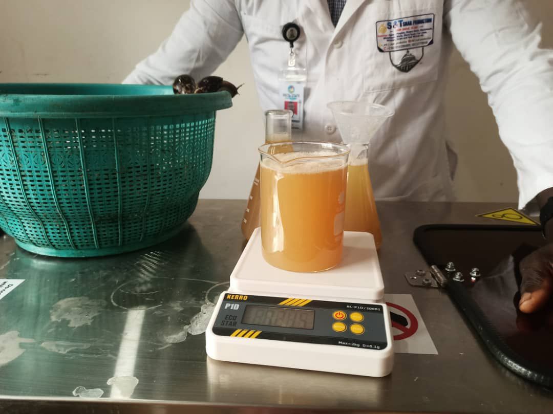 African amber - snail mucus from African snails