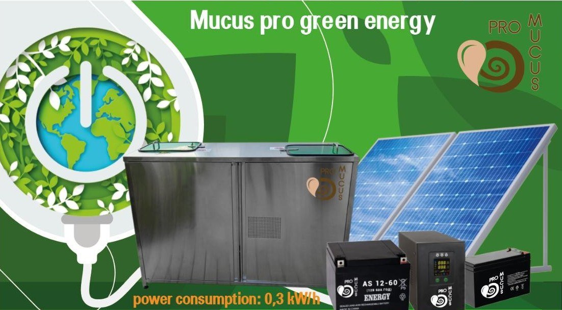 Snail mucus extractor Mucus Pro from Bulova company