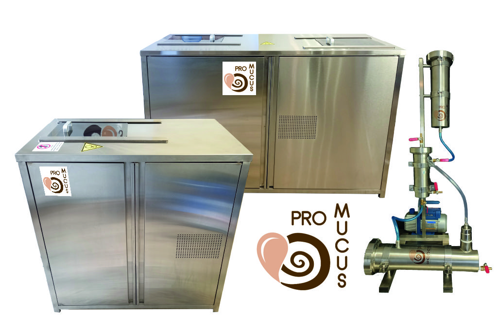 Snail mucus extractor Mucus Pro from Bulova company